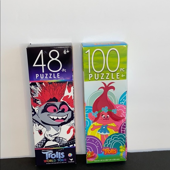 Trolls | Toys | Nwt Trolls Puzzles 2 Of Them | Poshmark